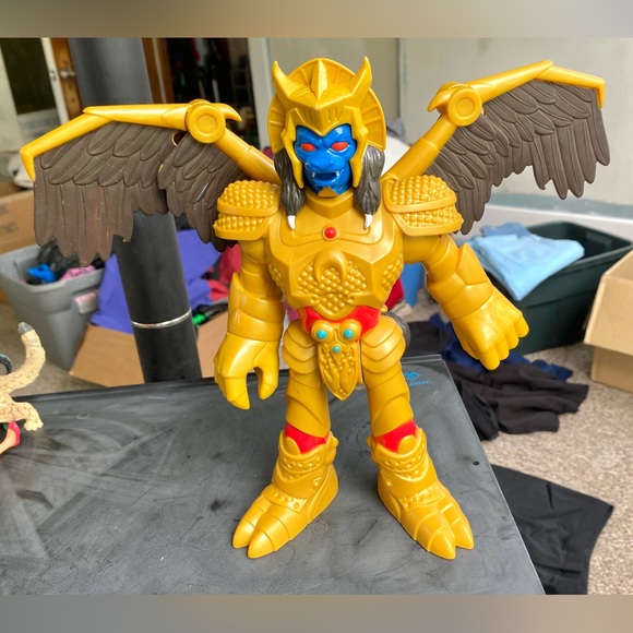 Toys | Fisher Price Imaginext Mighty Morphin Power Rangers Goldar 11 ...